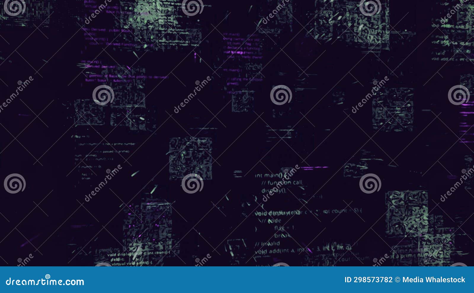 Animated Computer Monster: Detailed Character Illustration With ...