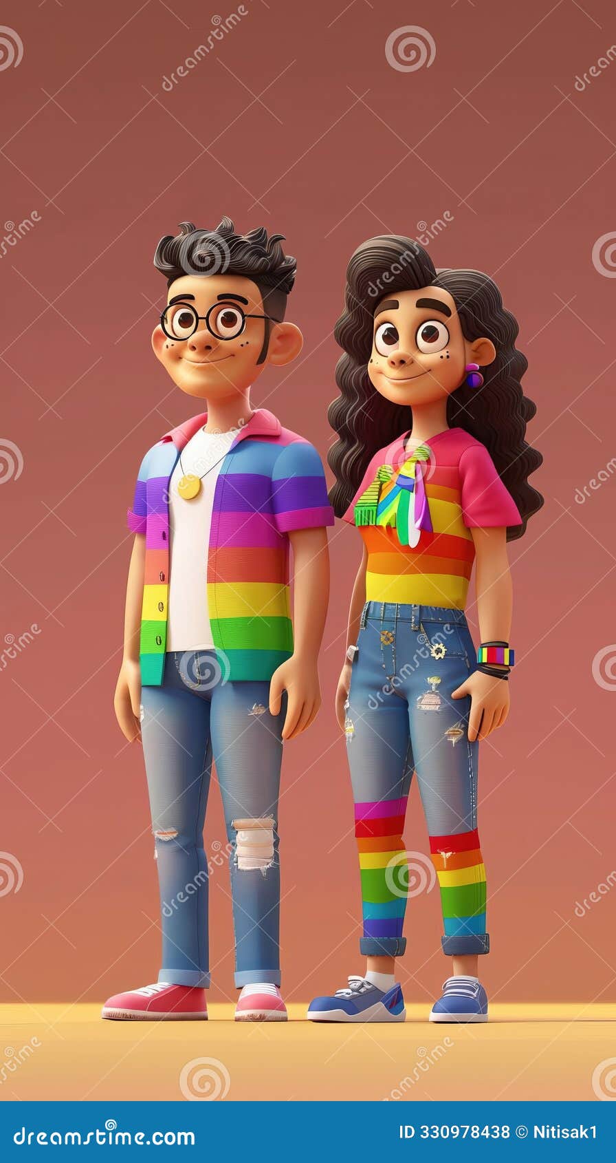 30 Animated 3D Cartoon Characters Celebrating LGBTQ Rights and Equality ...