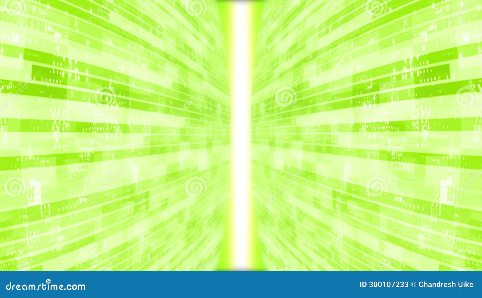 3D Lime Green Striped Box Pattern Moving Technology 3d Cyberspace with ...