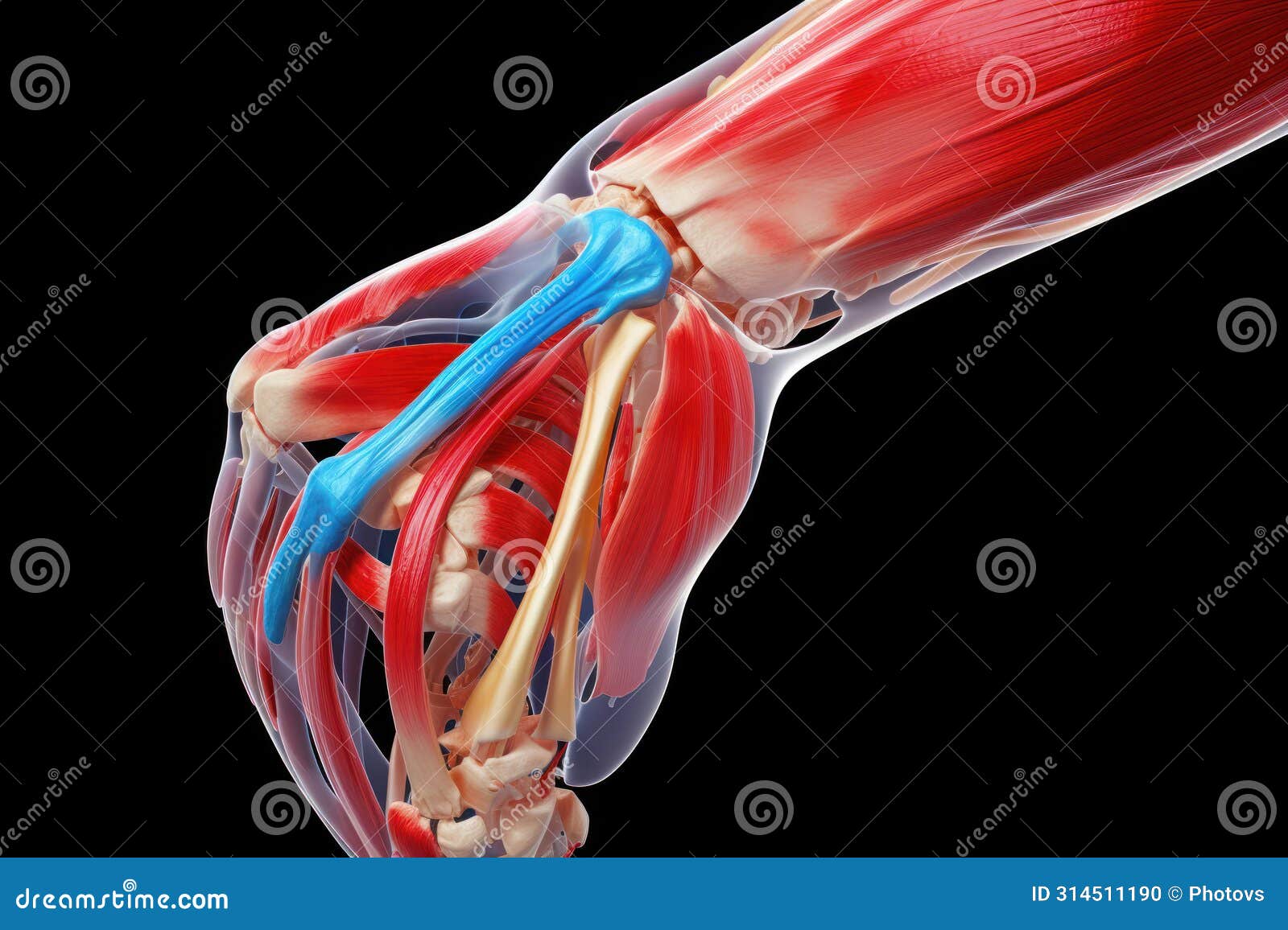 An Animated 3D Representation Emphasizing Pain Inflammation Associated ...