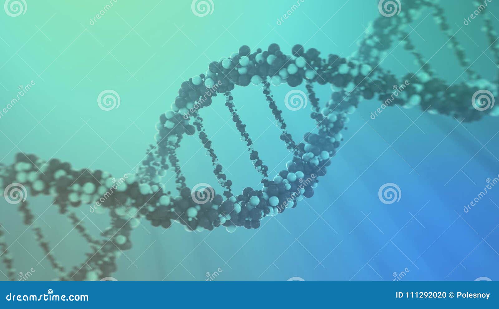 Animated DNA Chain Model. 3D Stock Footage - Video of gene ...