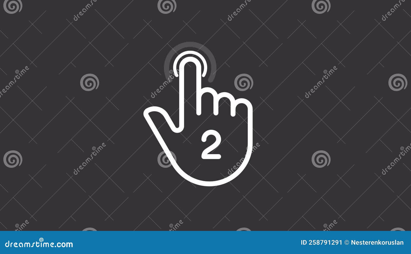 Animated Double White Linear Icon Stock Video - Video of mode ...