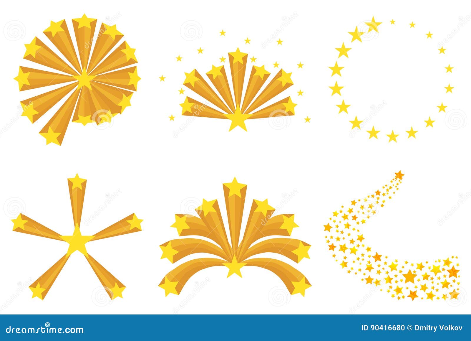 Animated Explosion of Stars Stock Illustration - Illustration of ...