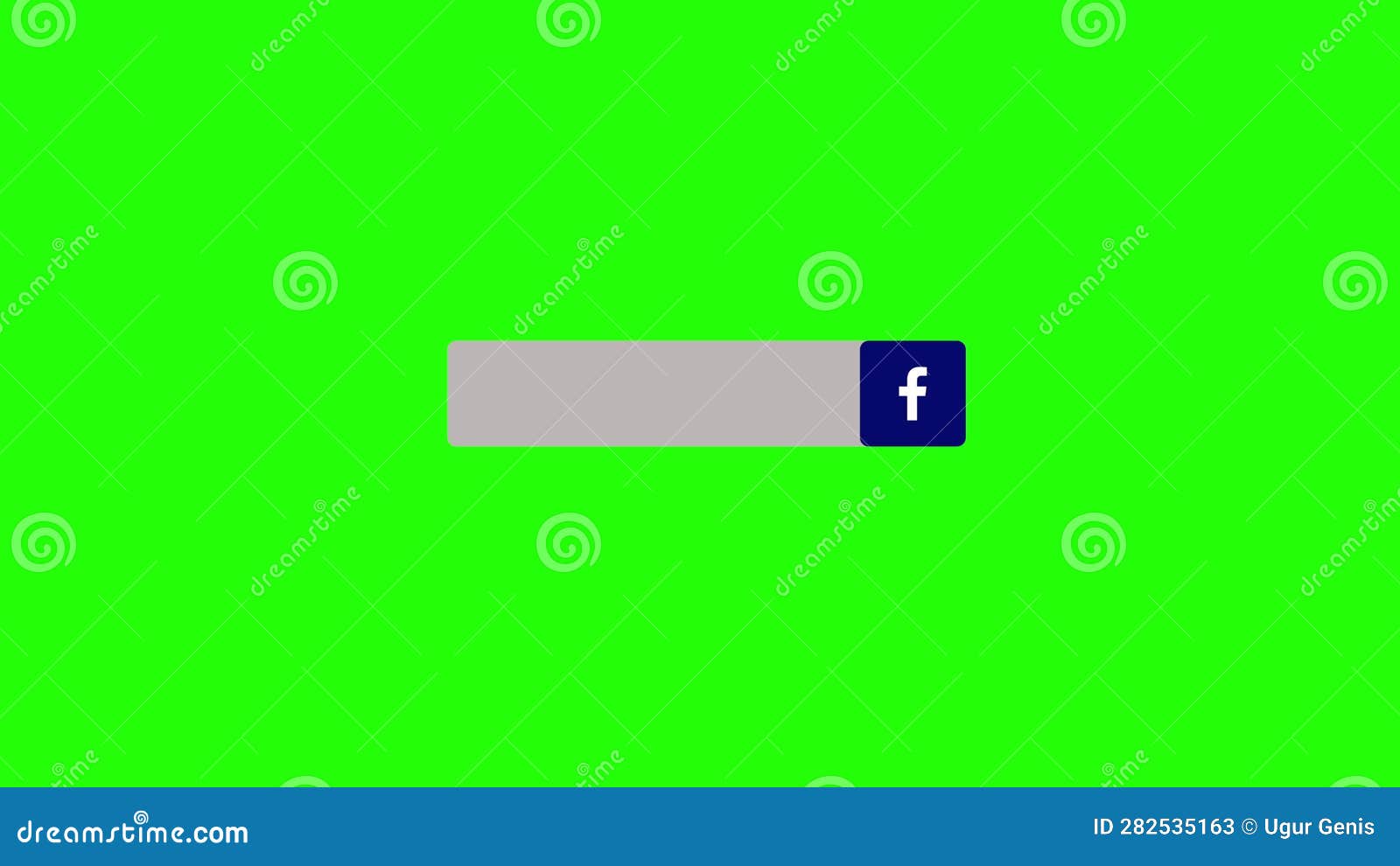 Animated Facebook Logo and Name with a Space To Add Profile Name or ...