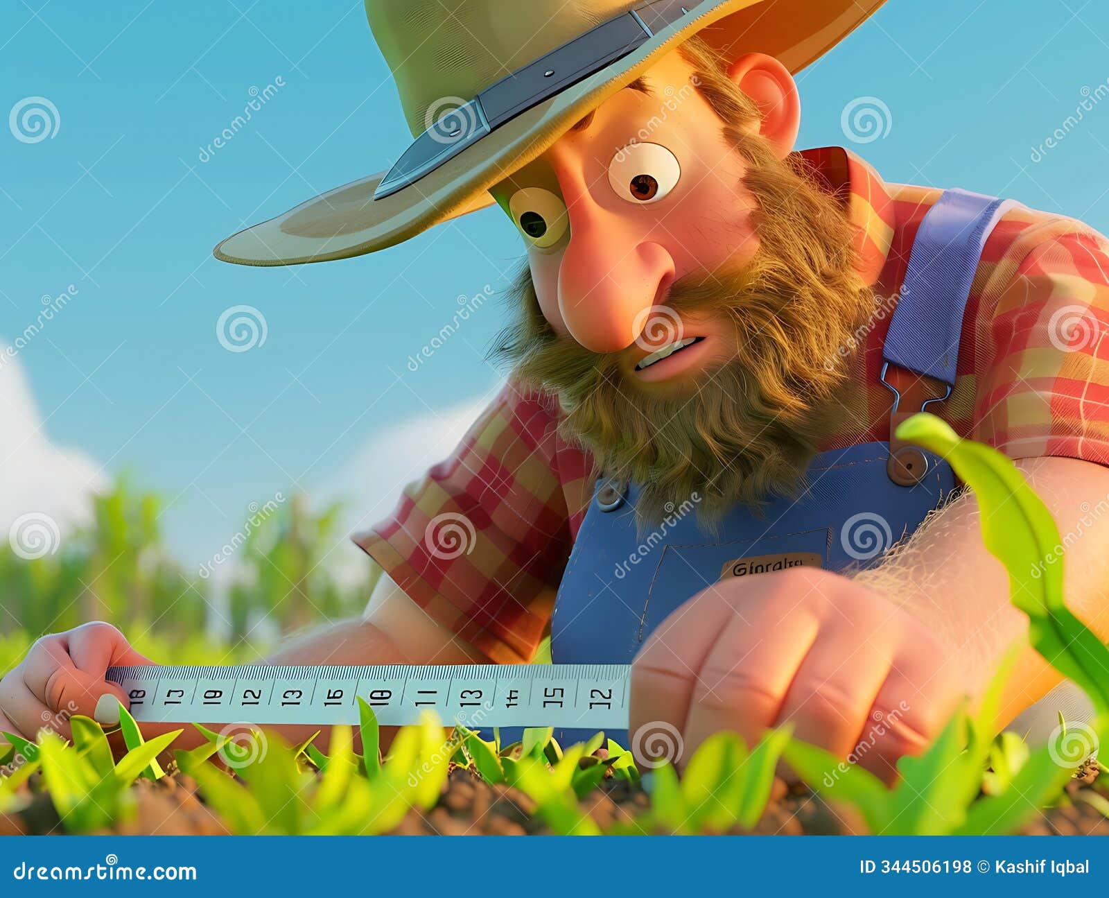 Animated Farmer Collecting Eggs From A Chicken Coop Stock Image ...