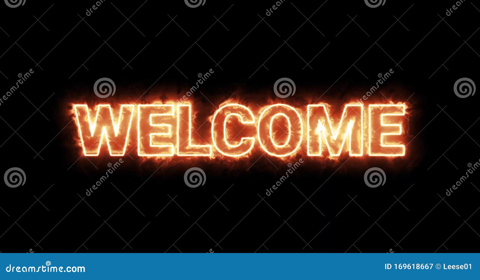 Welcome Sign Animated