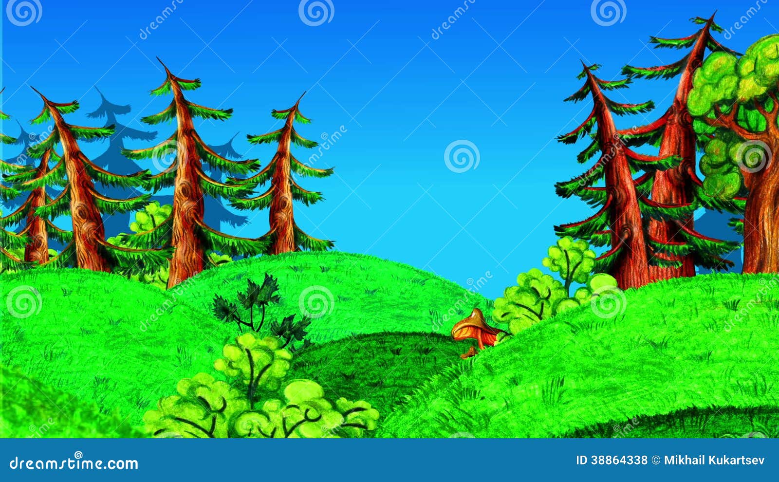 Animated forest stock footage. Video of bark, plan, motion - 38864338