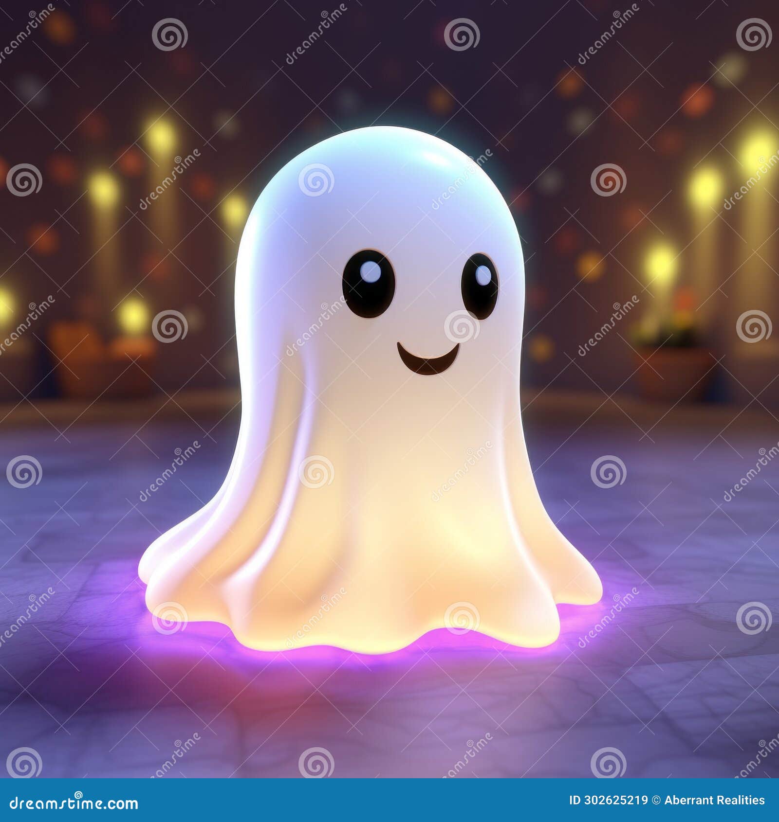 Animated Ghost Character Sprites Vector Illustration | CartoonDealer ...