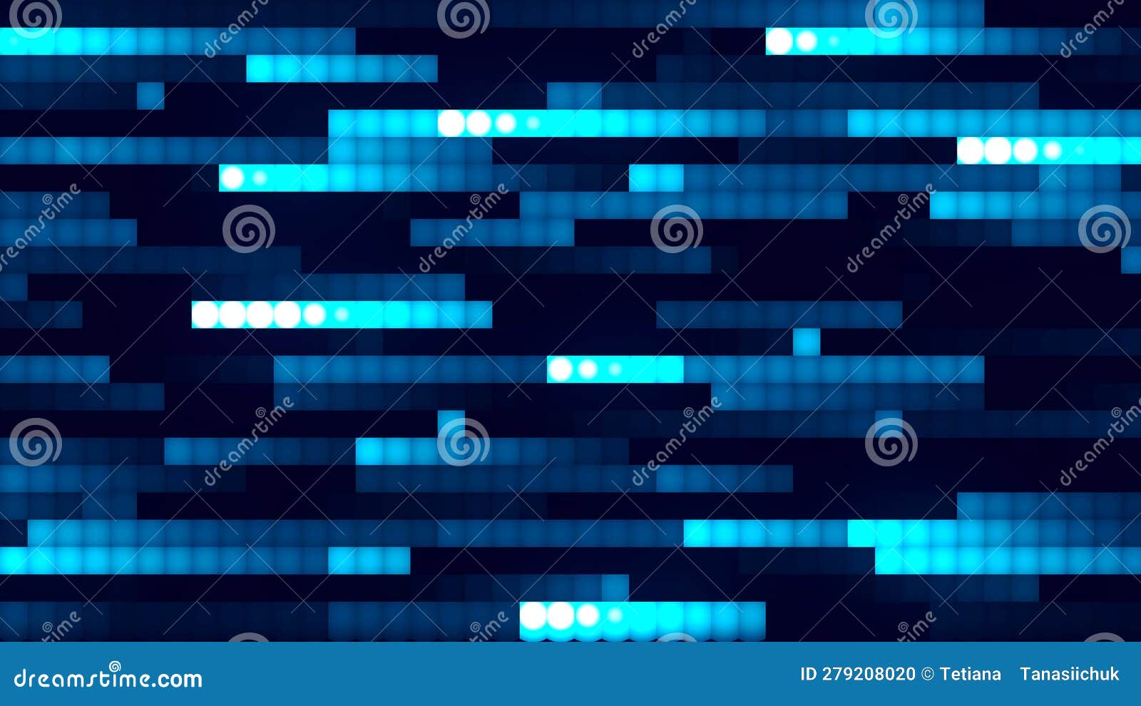Animated Horizontally Line Background. Moving Horizontally Glowing ...