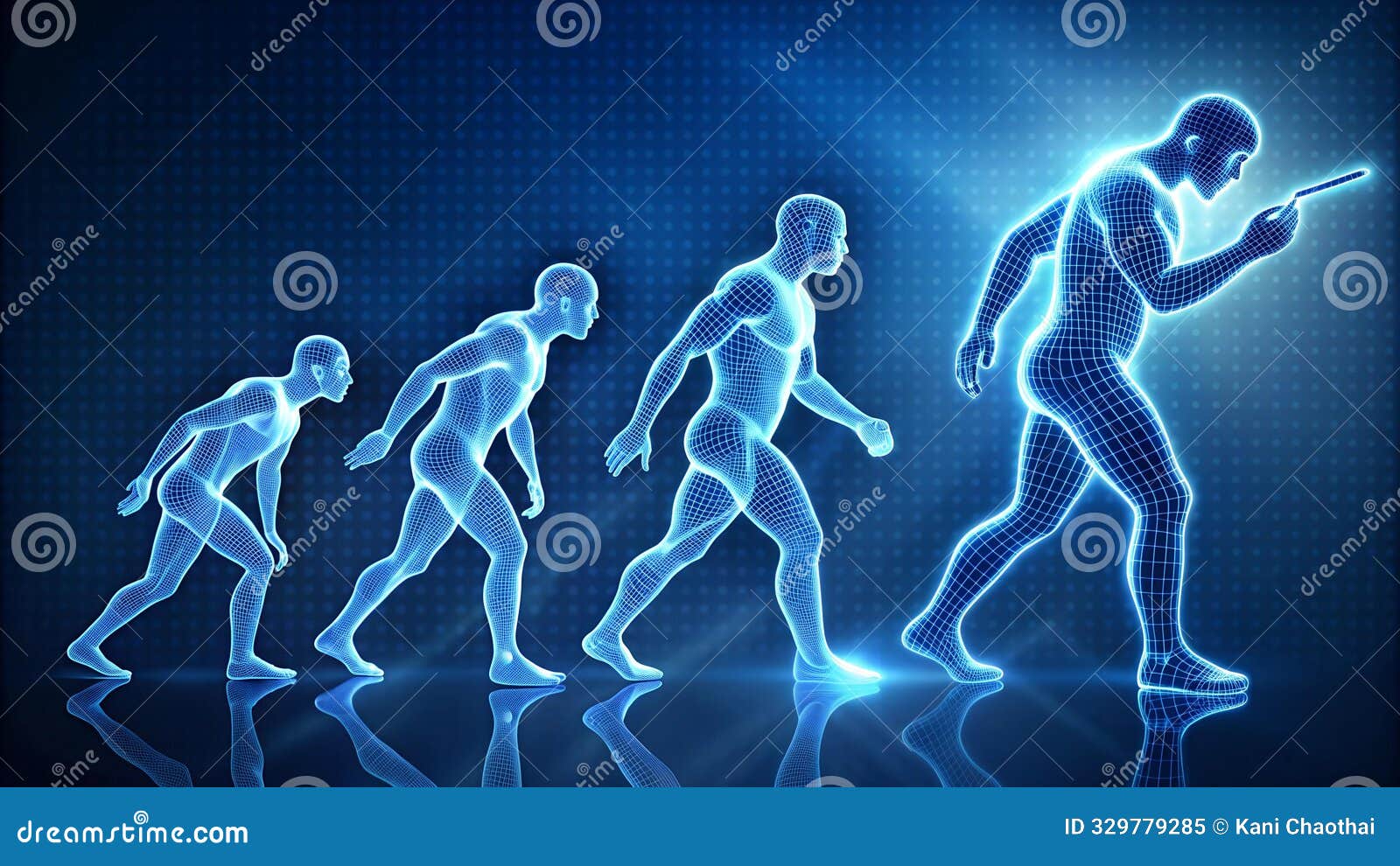 Animated Icon Transformation: Search Embracing Humanoid Features AI ...