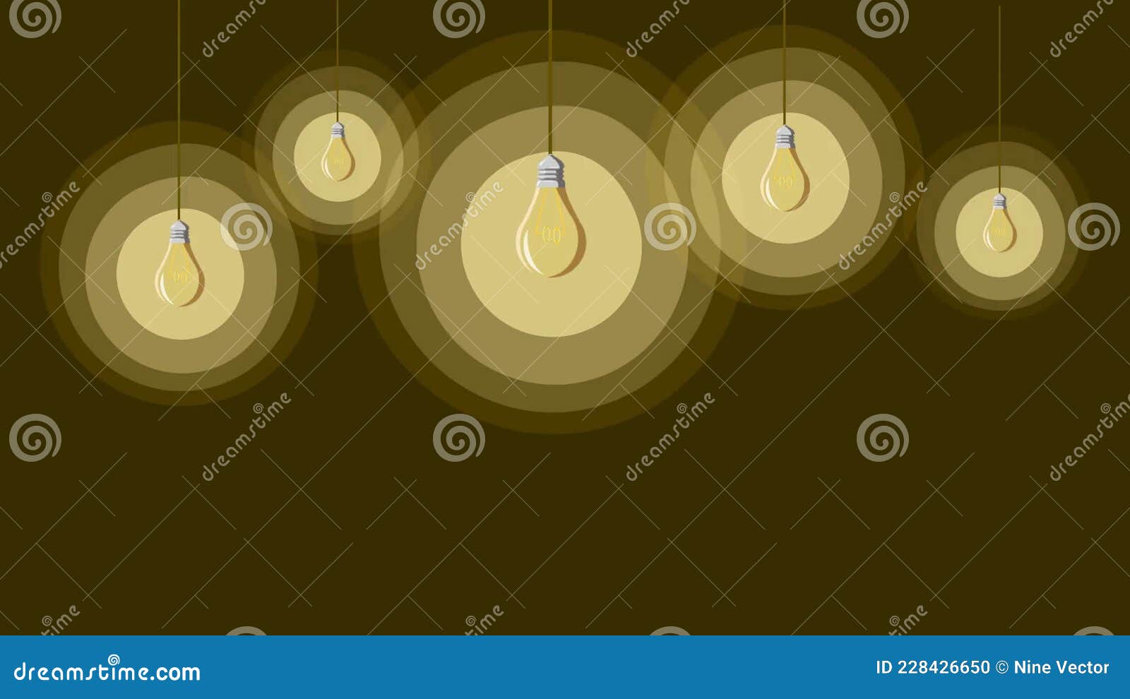 Animated Illustration Lamp for the Theme of Knowledge and Education and ...