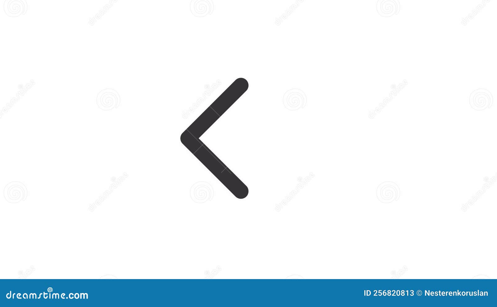Animated Left Arrow Linear Ui Icon Stock Video - Video of software, pictogram: 256820813