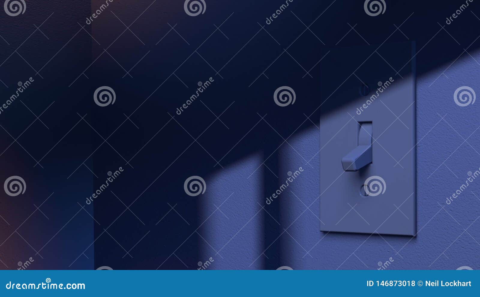 Animated light switch stock footage. Video of computer - 146873018