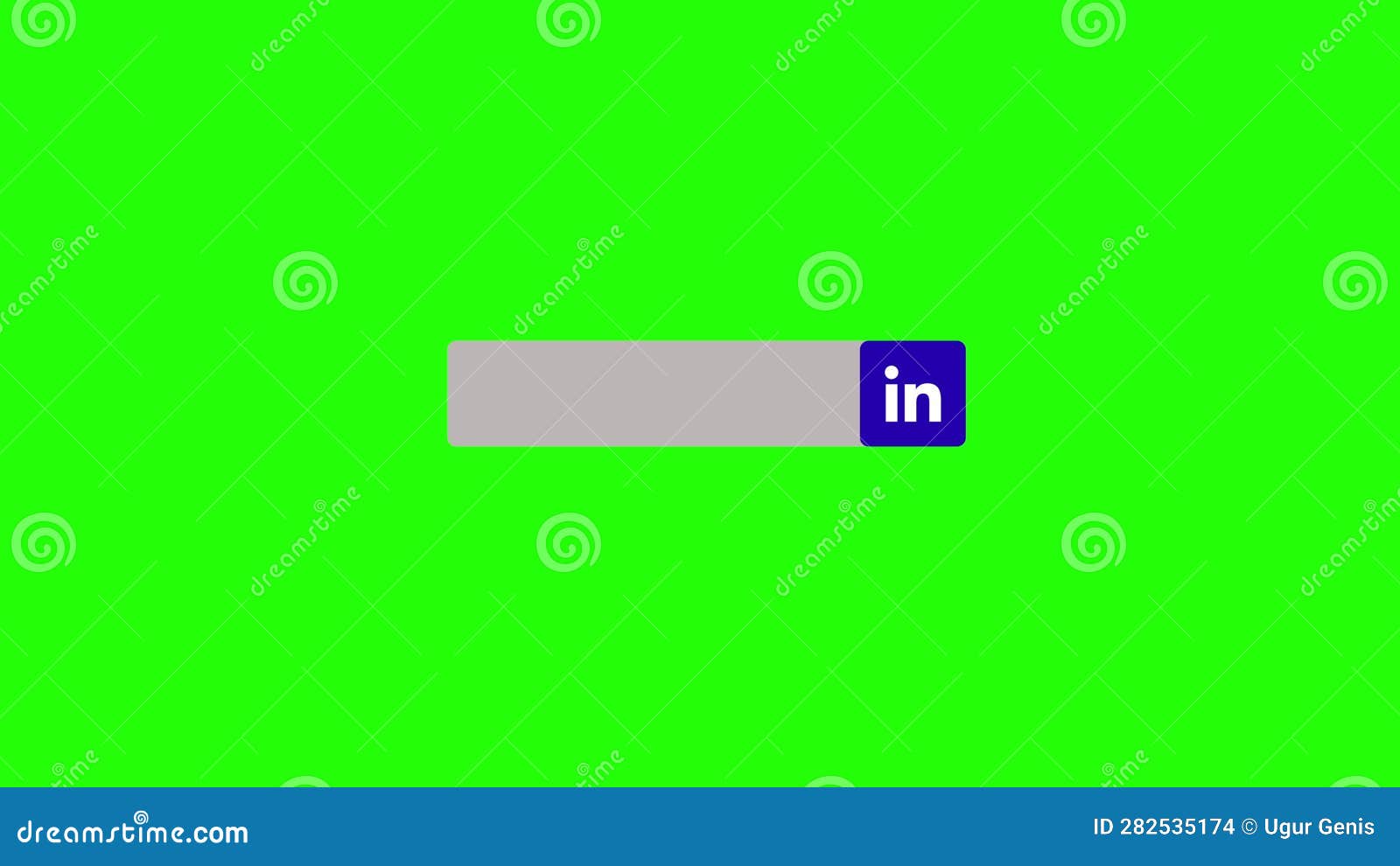 Animated Linkedin Logo and Name with a Space To Add Profile Name or ...