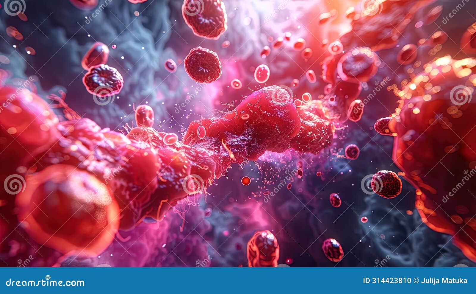 An Animated Model Depicts Cholesterol Molecules Navigating through the ...