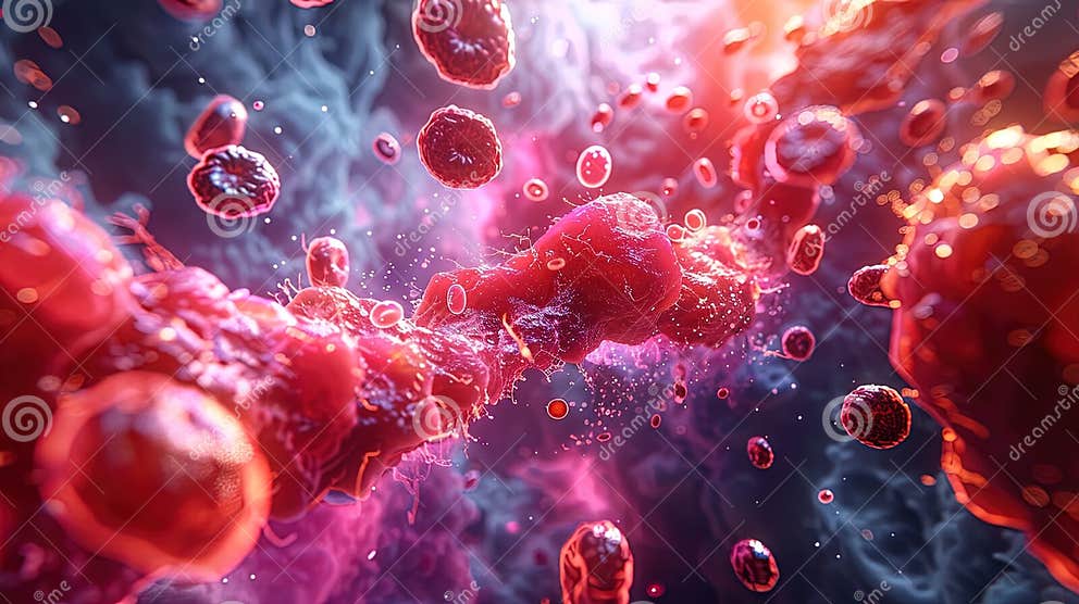 An Animated Model Depicts Cholesterol Molecules Navigating through the ...