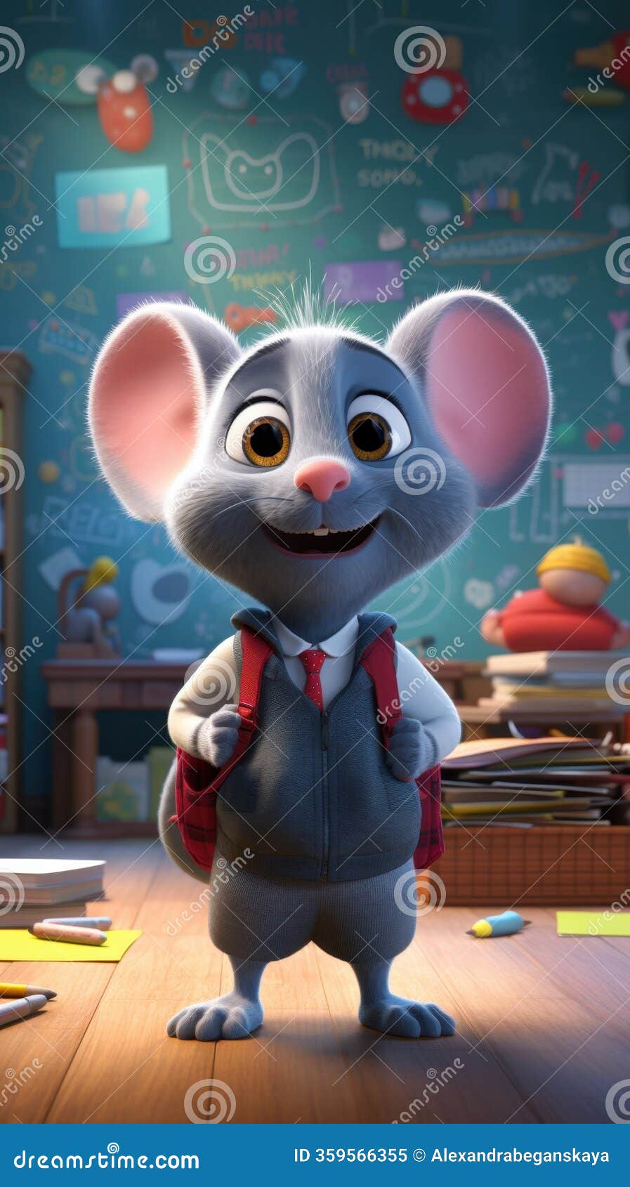 Animated Mouse In A Suit Royalty-Free Stock Photography | CartoonDealer ...
