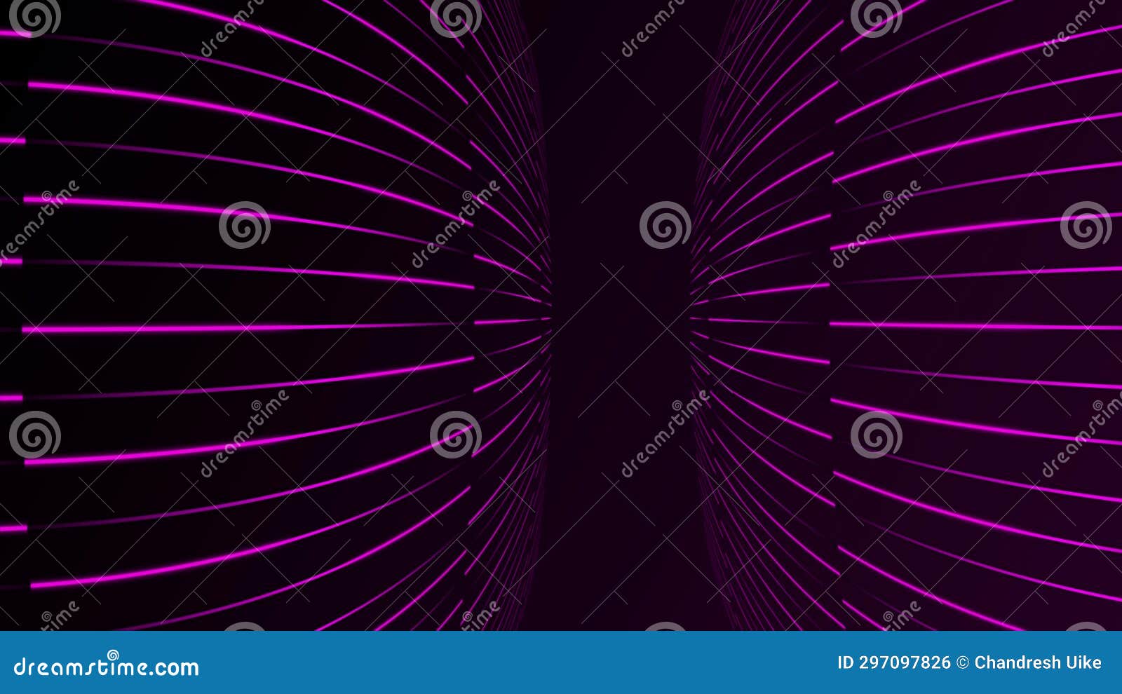 Pink Color Seamless Looping Glowing Lines Background Stock Footage ...