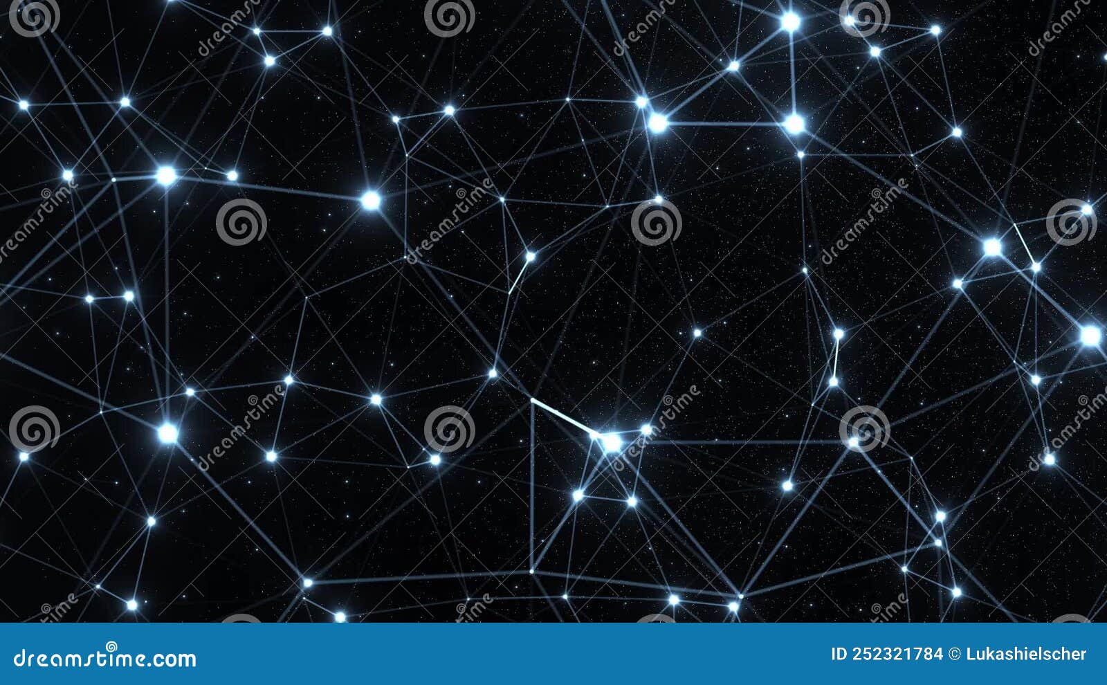 Animated Plexus with Particles in the Background Stock Footage - Video ...