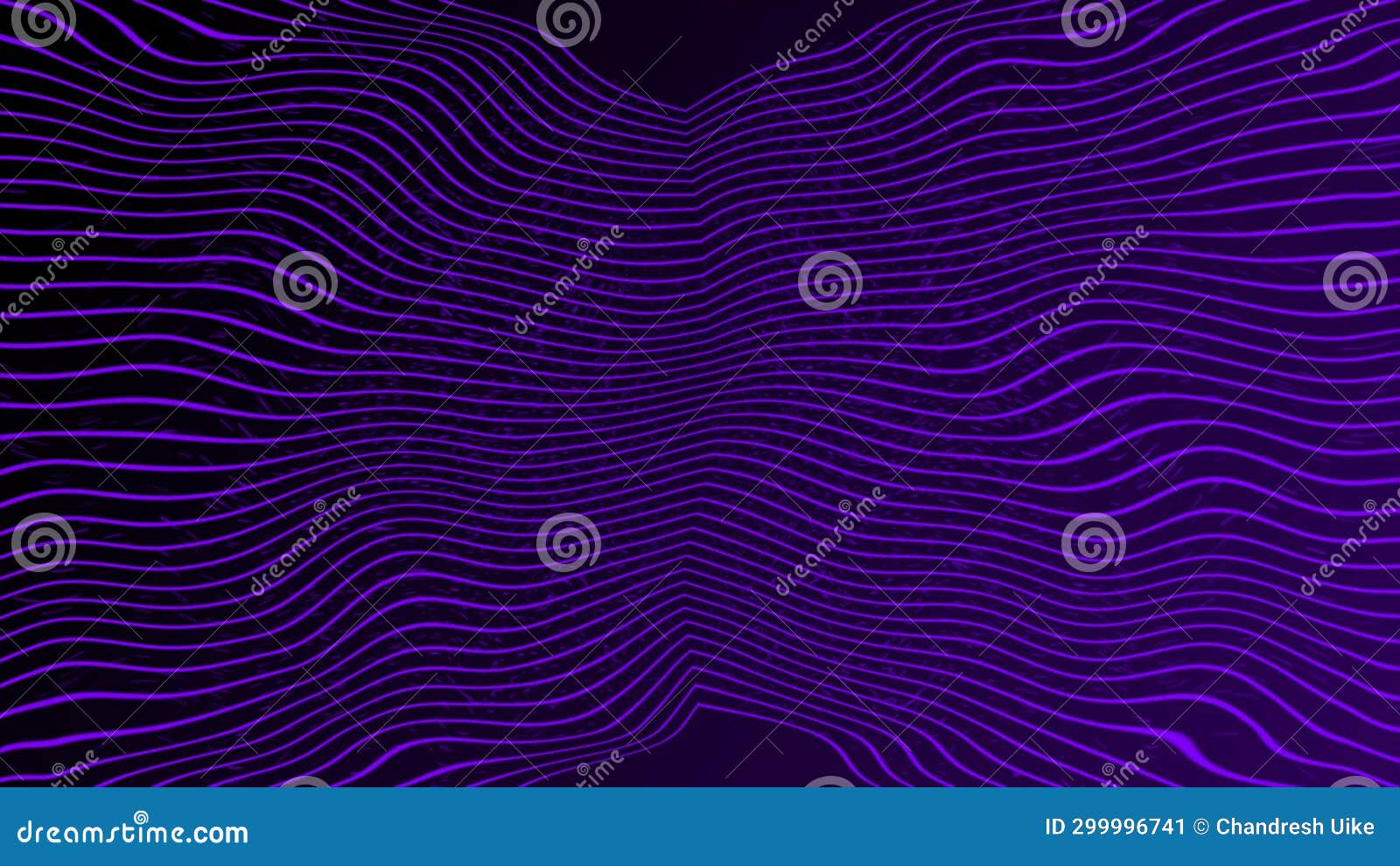 Purple Color Wavy Lines with Wavy Particles Background Stock Video ...