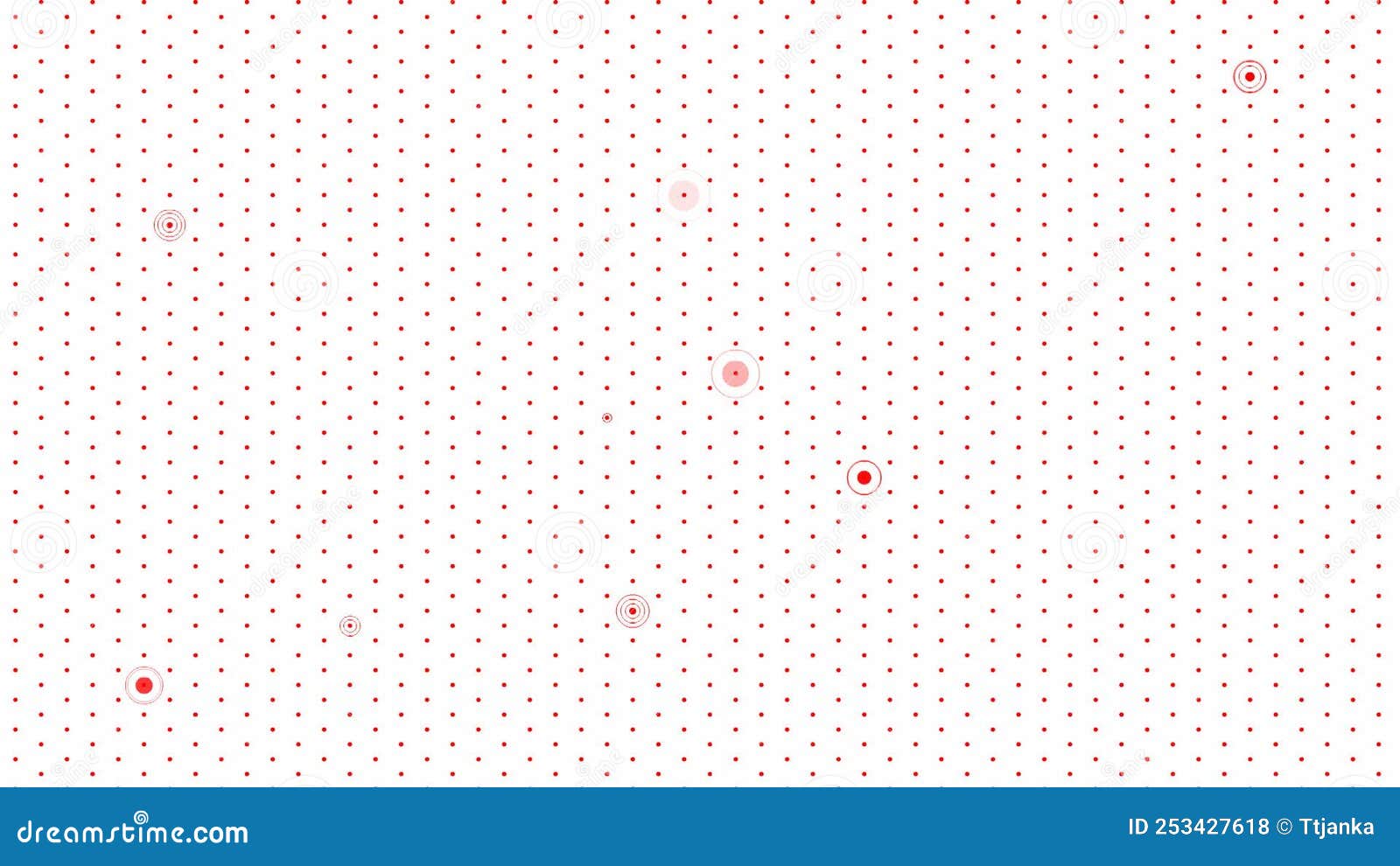 Animated Red Abstract Point Background. Backdrop with Animation of Dots ...