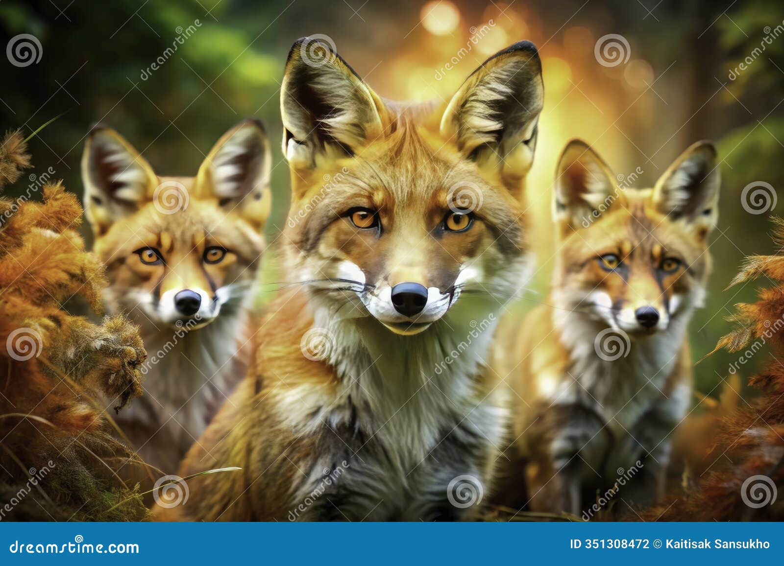 Tricky Animated Gray Cat With Yellow Eyes Isolated On A White ...