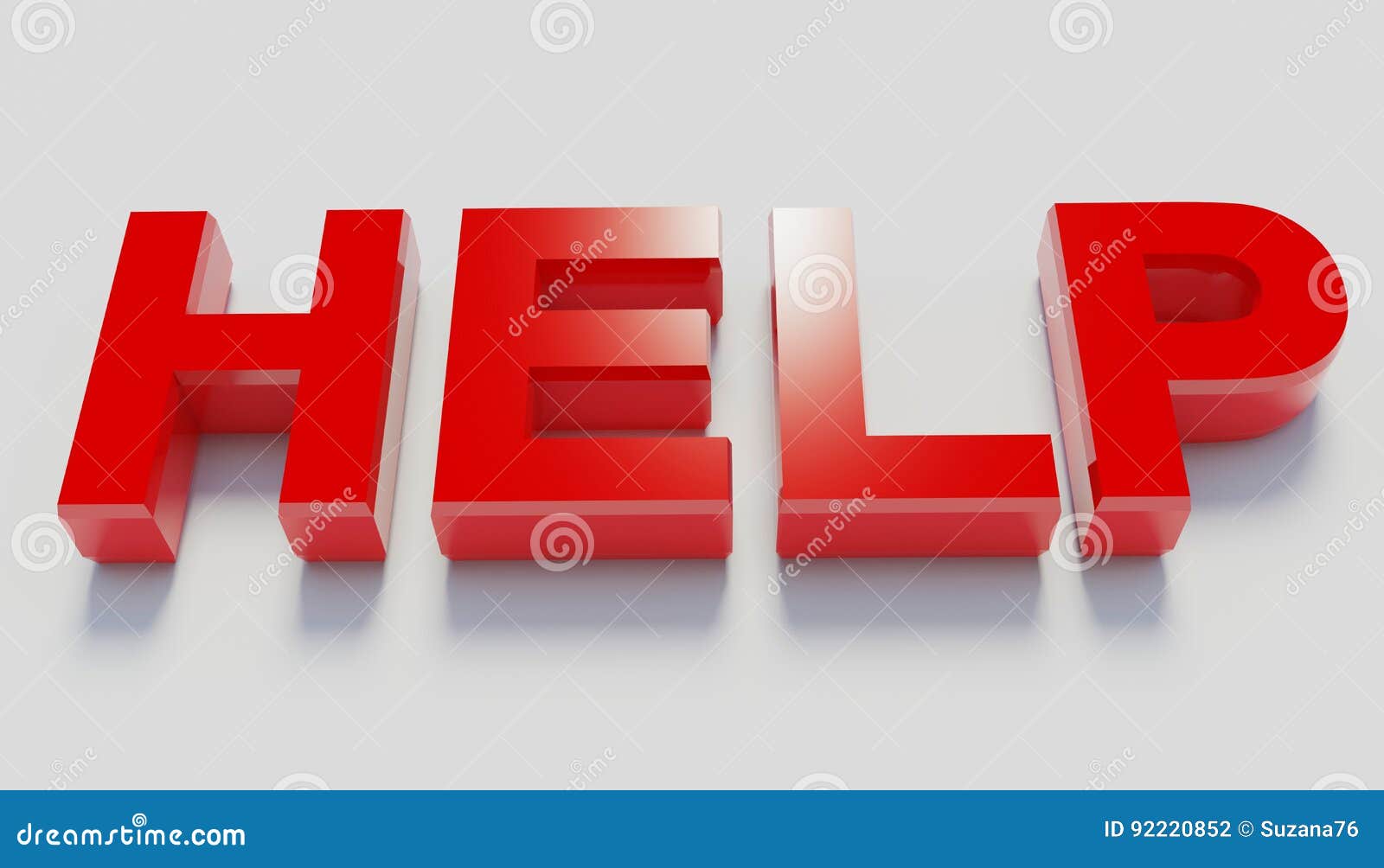 Animated red letters Help stock illustration. Illustration of text ...