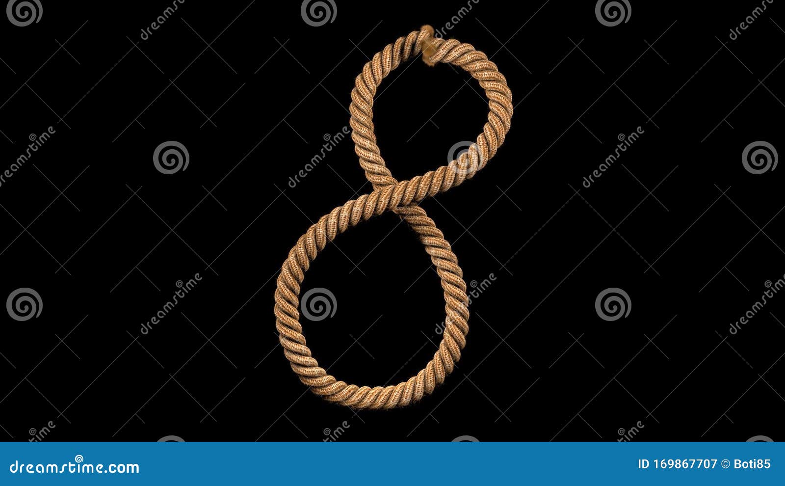 Animated Rope Text Typeface with Alpha Channel 8 Stock Video - Video of ...