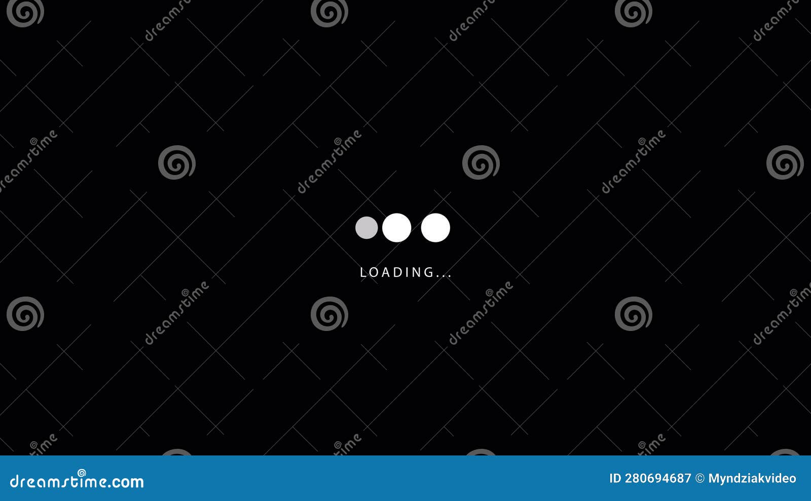 Animated Spinning Load Icon with Alpha Channel. 3d Progress Bar Icon ...