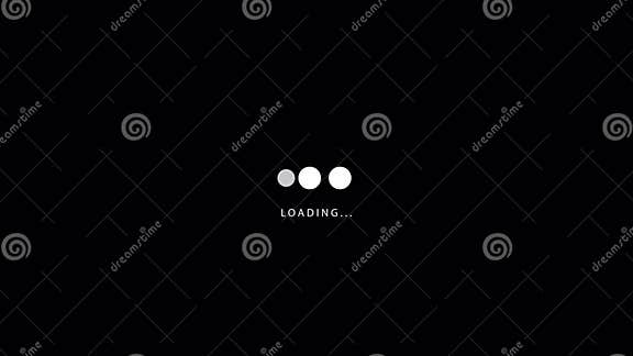 Animated Spinning Load Icon with Alpha Channel. 3d Progress Bar Icon ...