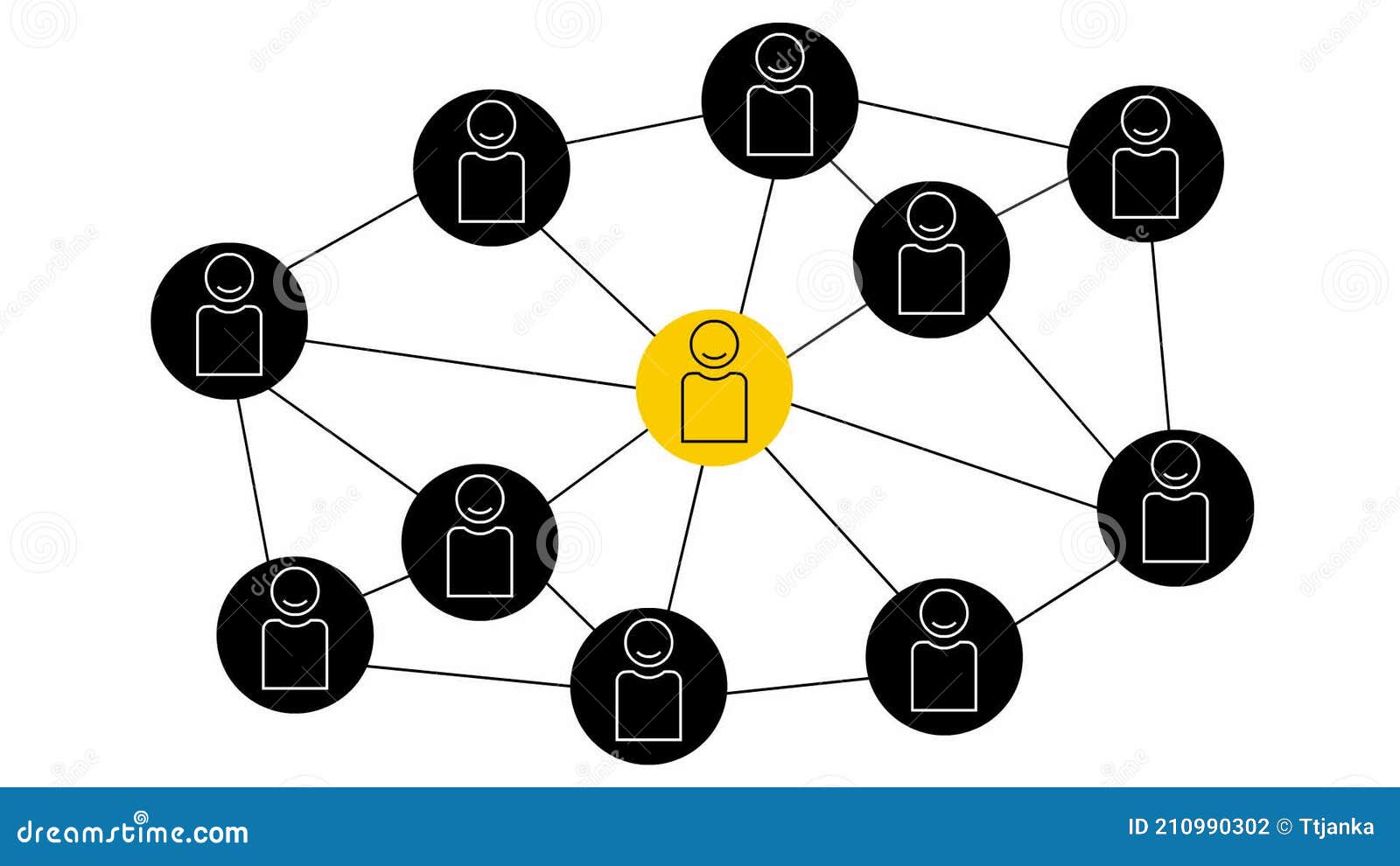 Animated Symbol of People Connect among Themselves. Concept of ...