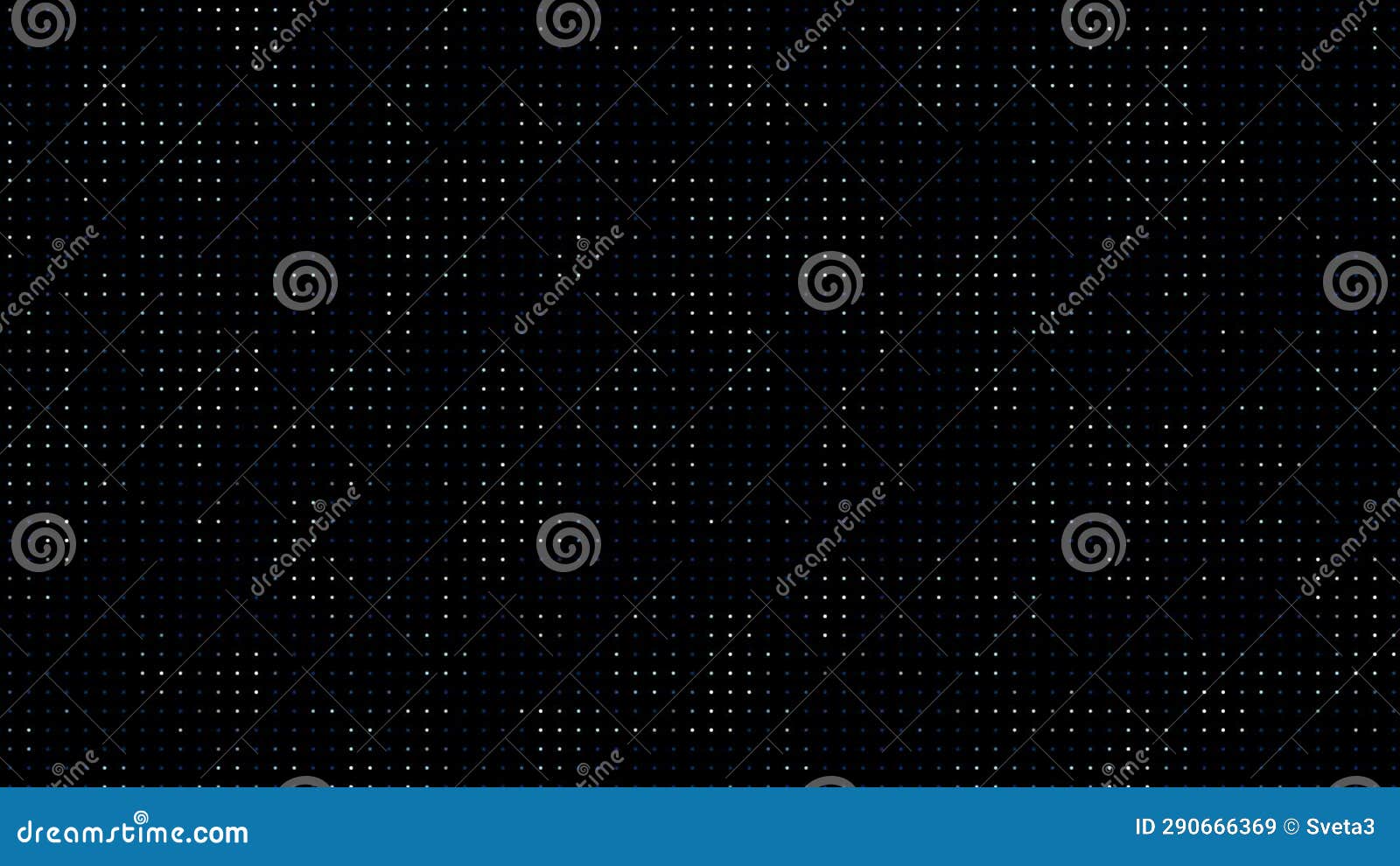 Animated Technological Background with Randomly Glowing Dots and Fading ...