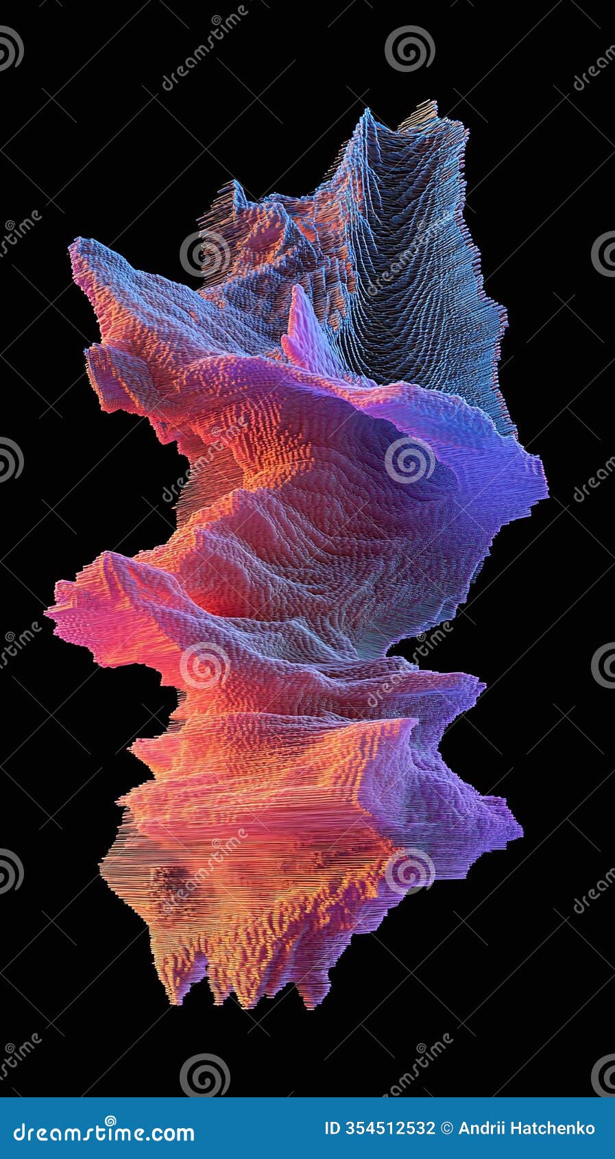 Animated Visualization of Compound Interest As Waves Growing Larger ...