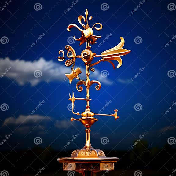 Animated Weather Vane a Weather Vane Tha Not only Points To the Stock ...