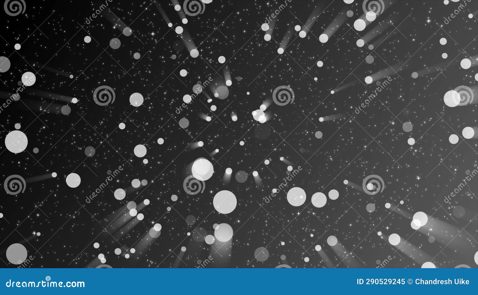 White Particles with White Light Rays Background Stock Video - Video of ...