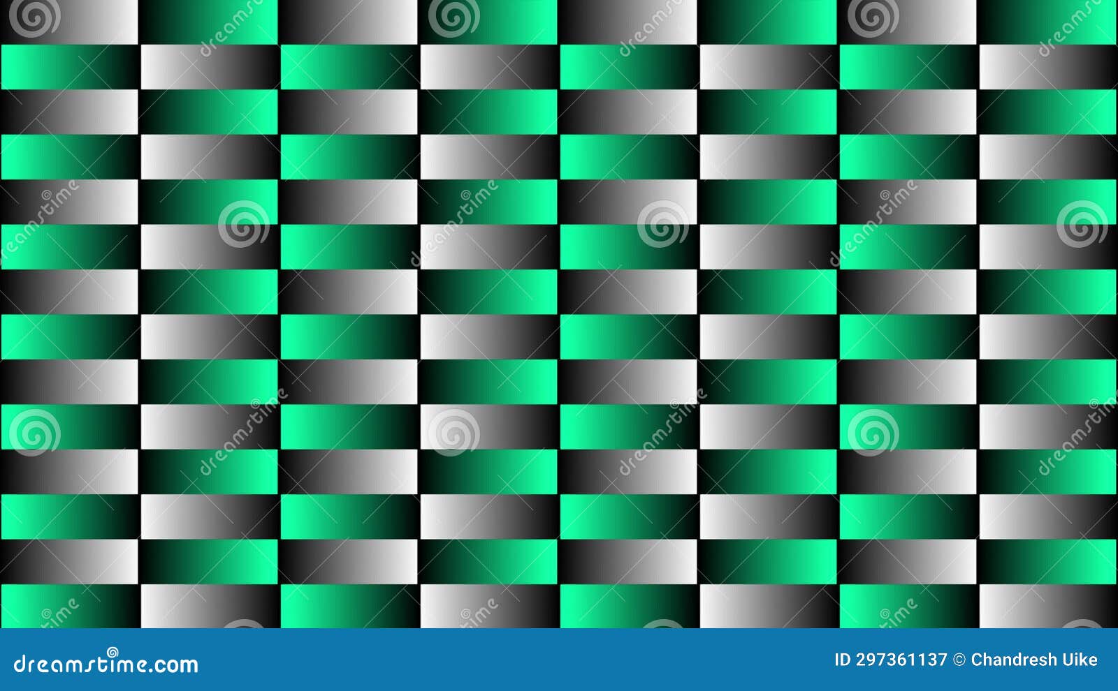 White and Turquoise Gradient Checkered Background, Moving Stripes ...