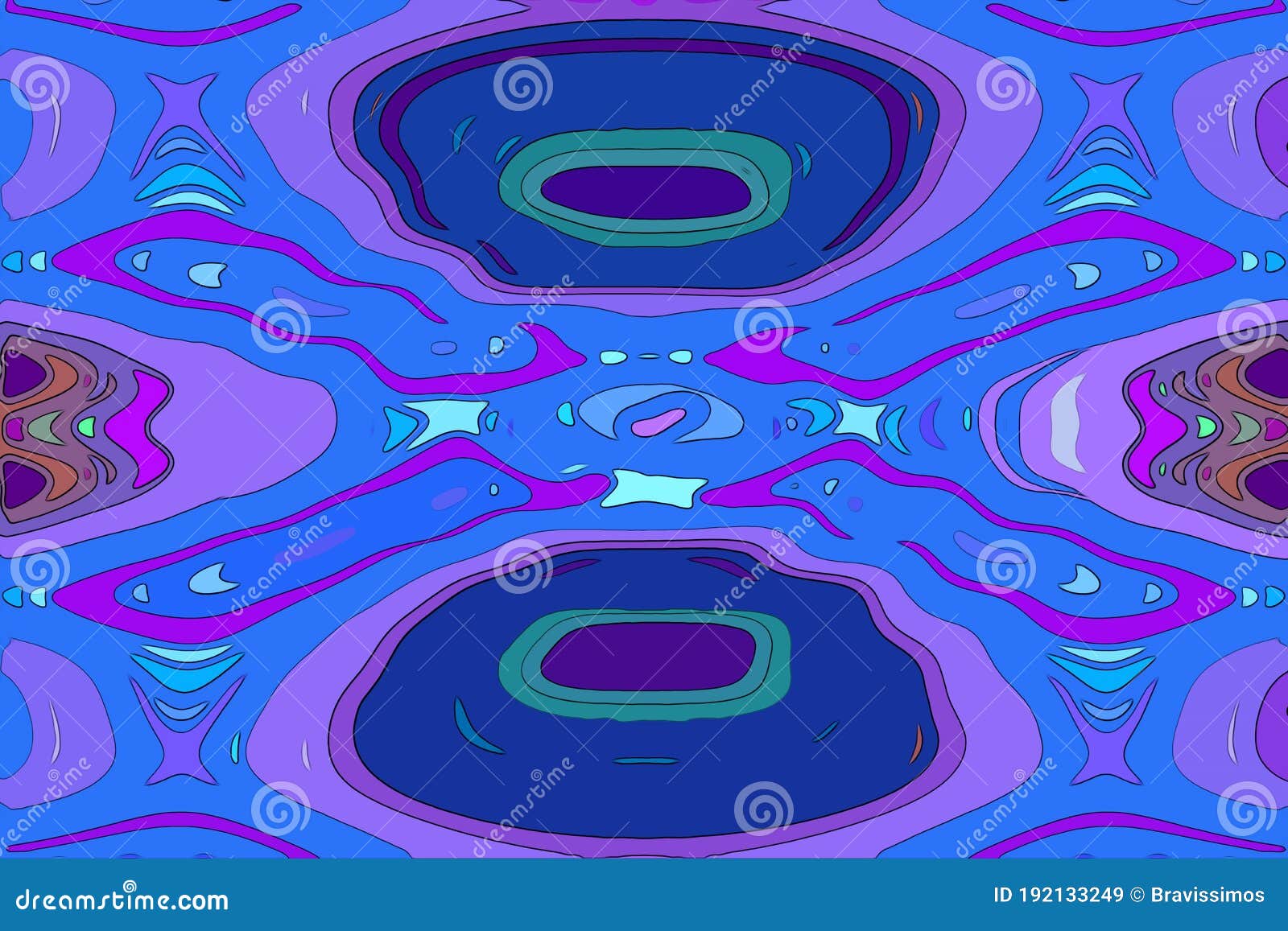 Animation Abstract Background Motion Hypnotic, Vibes Shape Stock ...