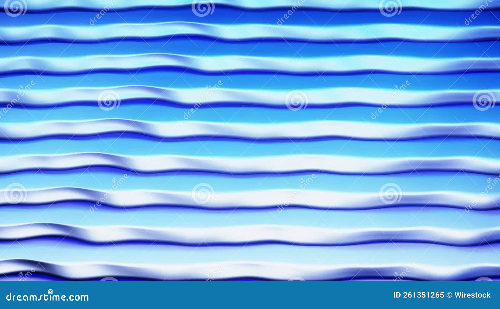 Animation of Abstract Blue Waves Moving at a Slow Pace Stock Video ...