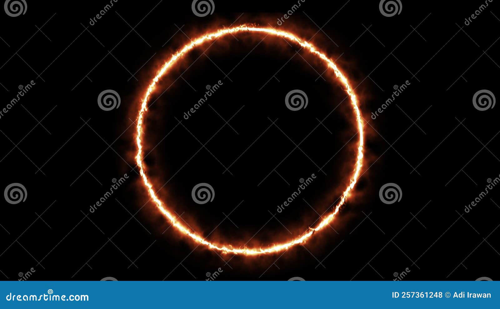 Abstract Circle with Fire Line. Stock Footage - Video of colourful ...
