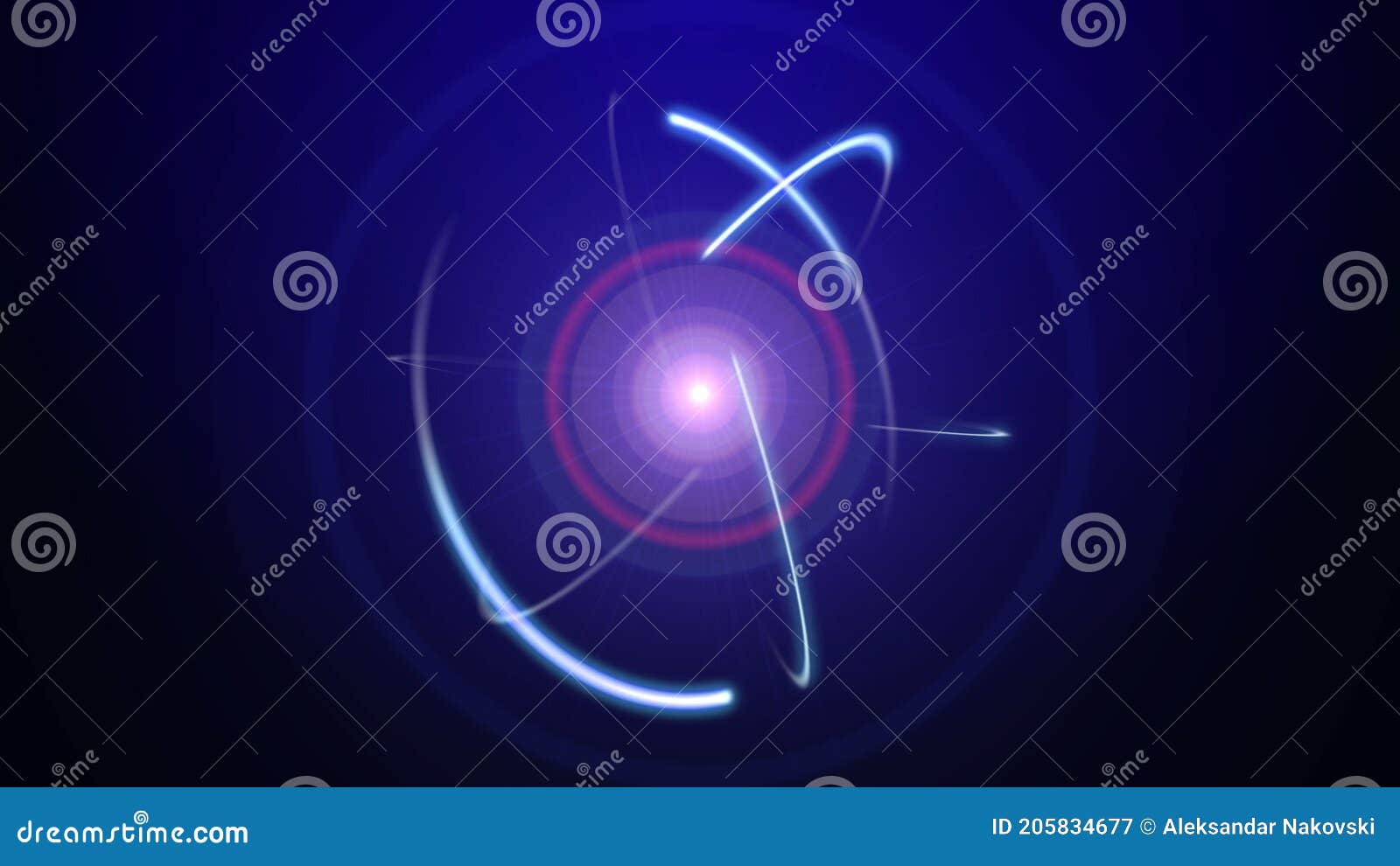 Animation of Atom 3d Model 4k Stock Video - Video of element, molecular ...