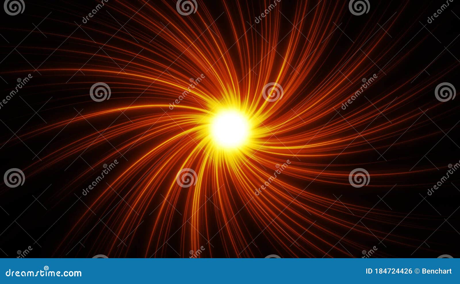 4k Sunshine Spiral Light Background Loop Stock Footage - Video of beams ...