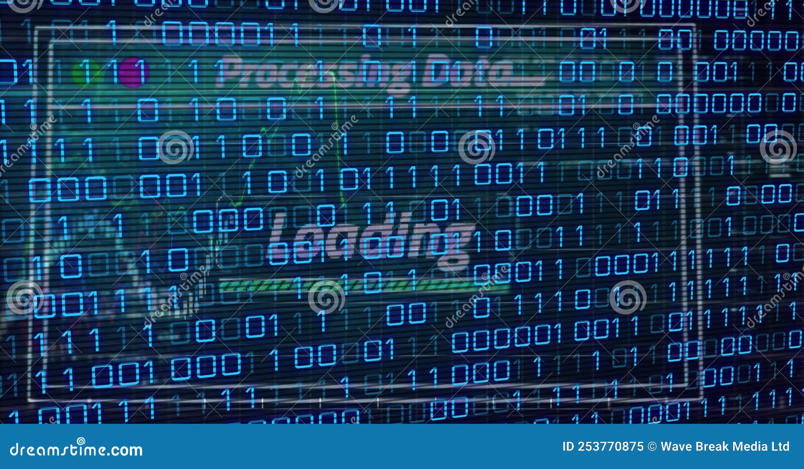 Animation of Binary Coding Over Data Processing Stock Video - Video of ... Animation of Binary Coding Over Data Processing Stock Video - Video of ...