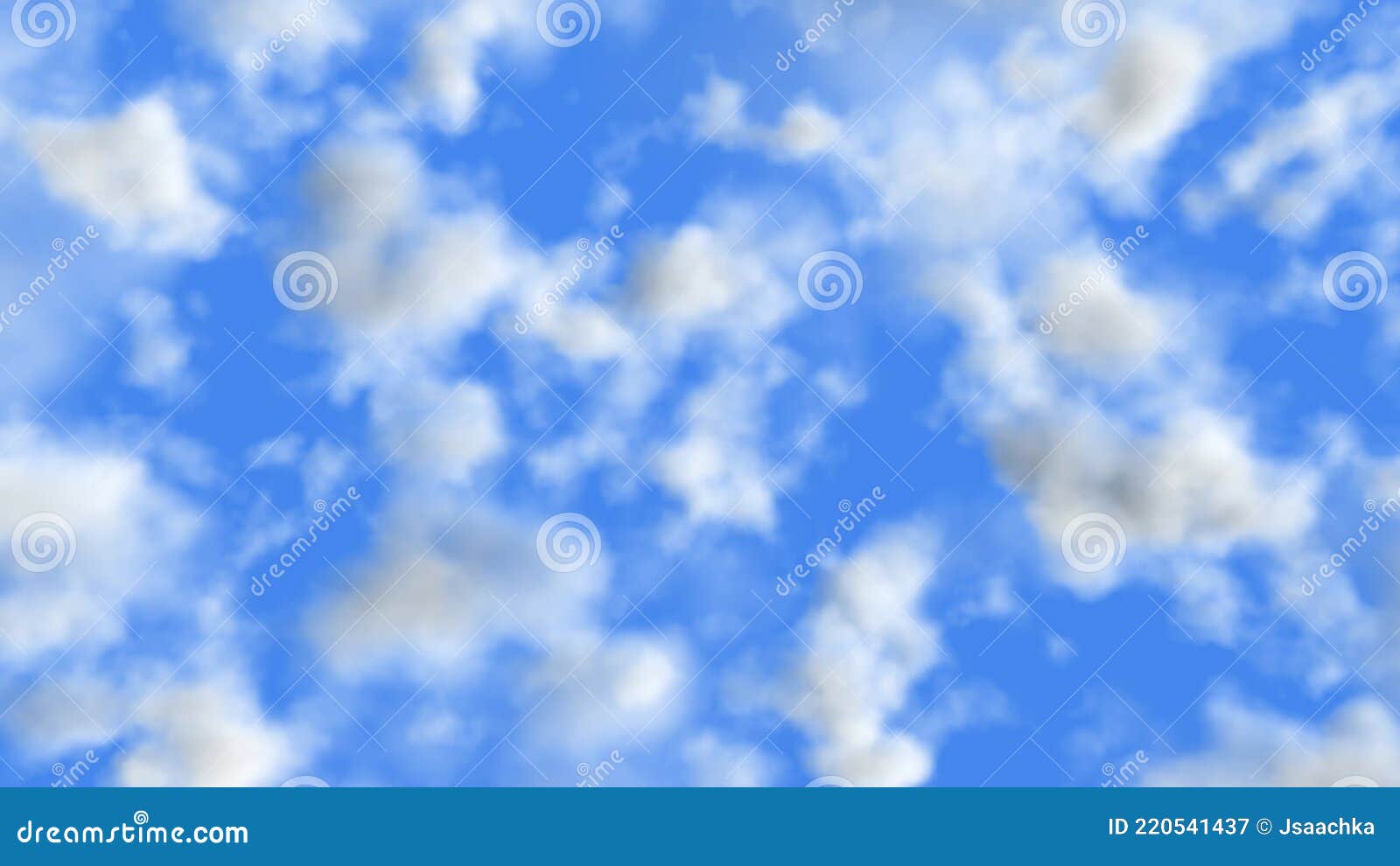 Animation of the Blue Cloudy Sky Stock Video - Video of ultra, clouds ...
