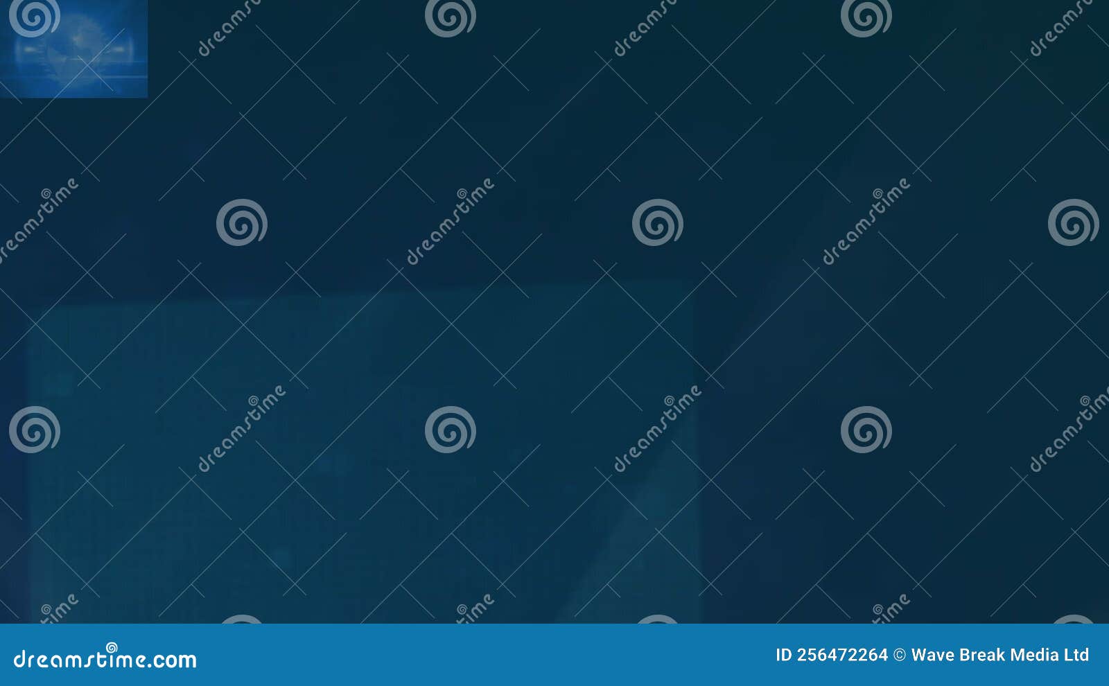 Animation of Blue Screen with Data Processing Blue Background Stock ...