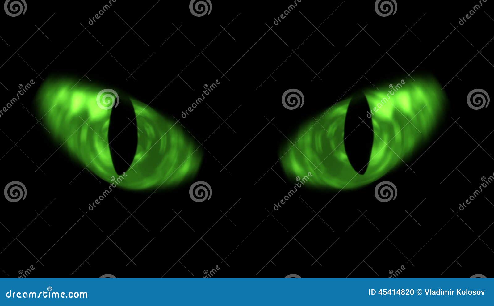 Animation of cat eyes stock footage. Video of looking - 45414820