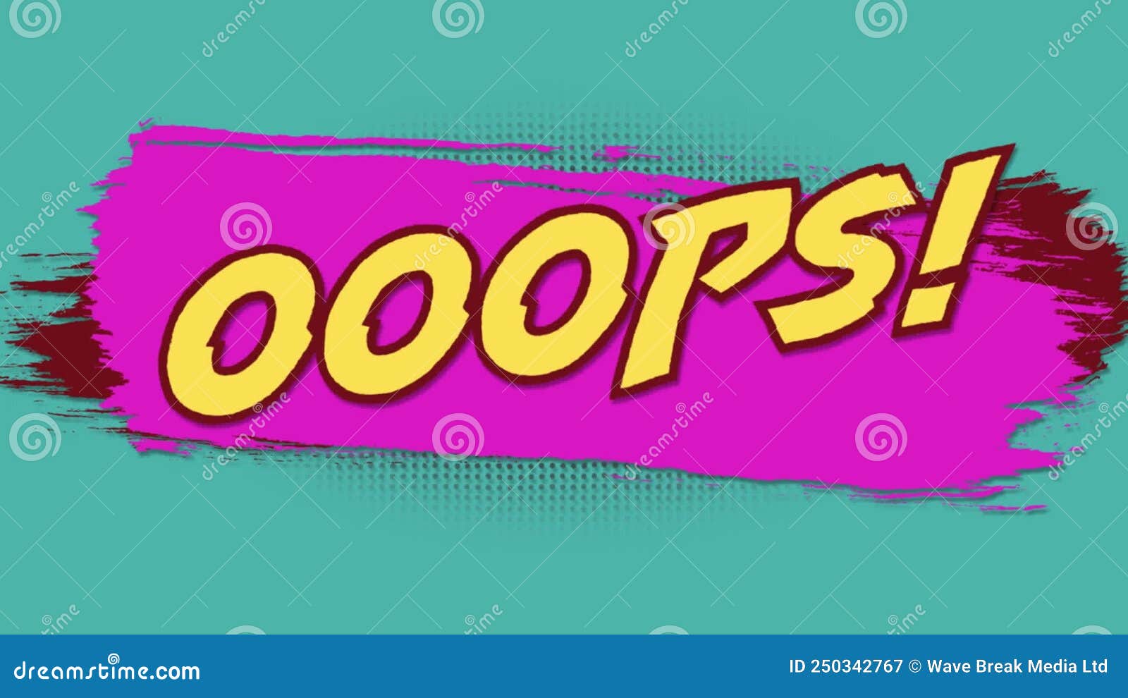 Animation of Comic 5 Options Text Over Multiple Comic Speech Bubbles ...