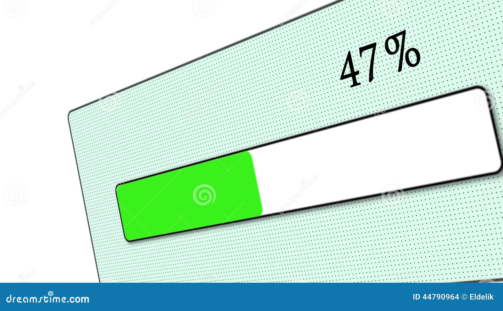 Animation, Computer Progress Bar, Low Angle, 4K Stock Footage - Video ...