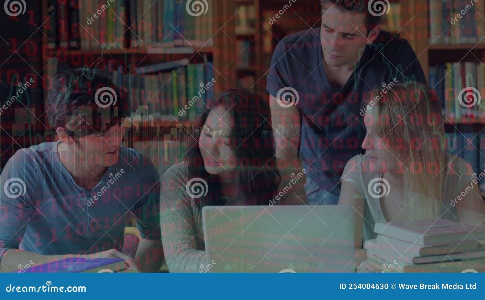 Animation of Data Processing Over Diverse Male and Female Students ...