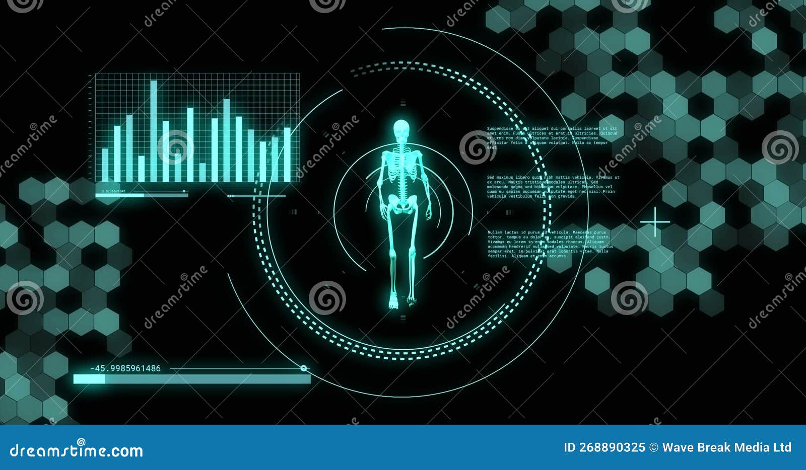 Animation of Data Processing with Scope Scanning and Human Skeleton on ...