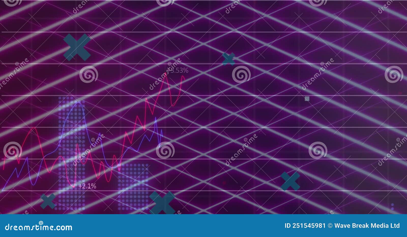 Animation of Data Processing and Shapes on Black Background Stock Video ...